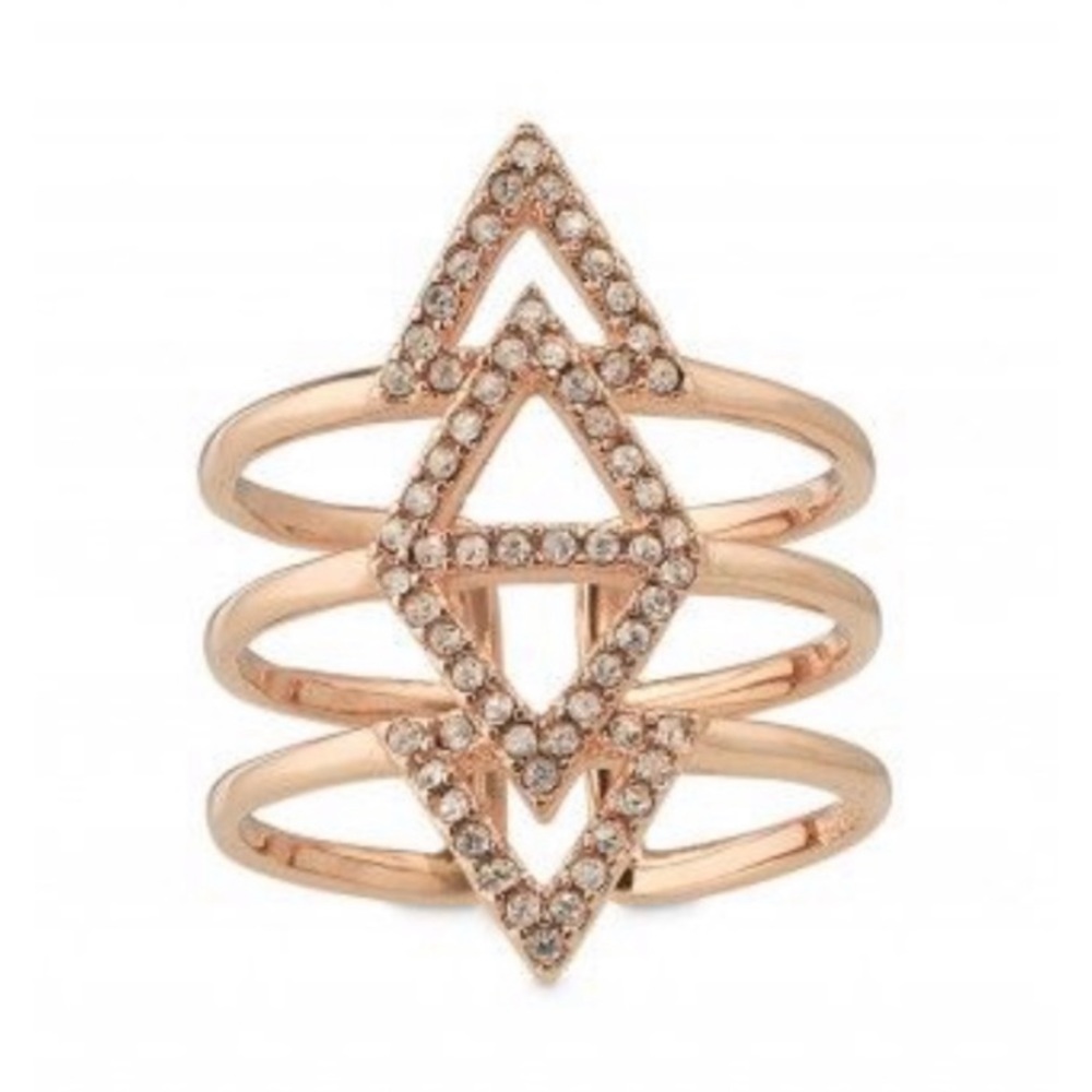 Stella & Dot Pave Spear Ring - Gem